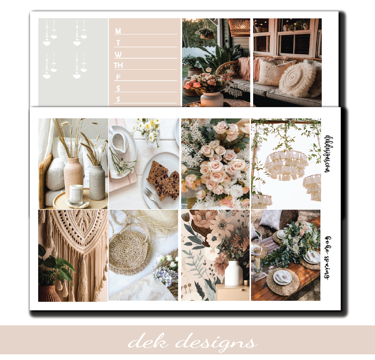 Boho Spring | DEK Designs