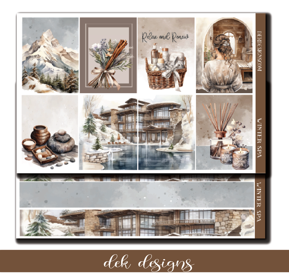 Winter Spa | DEK Designs