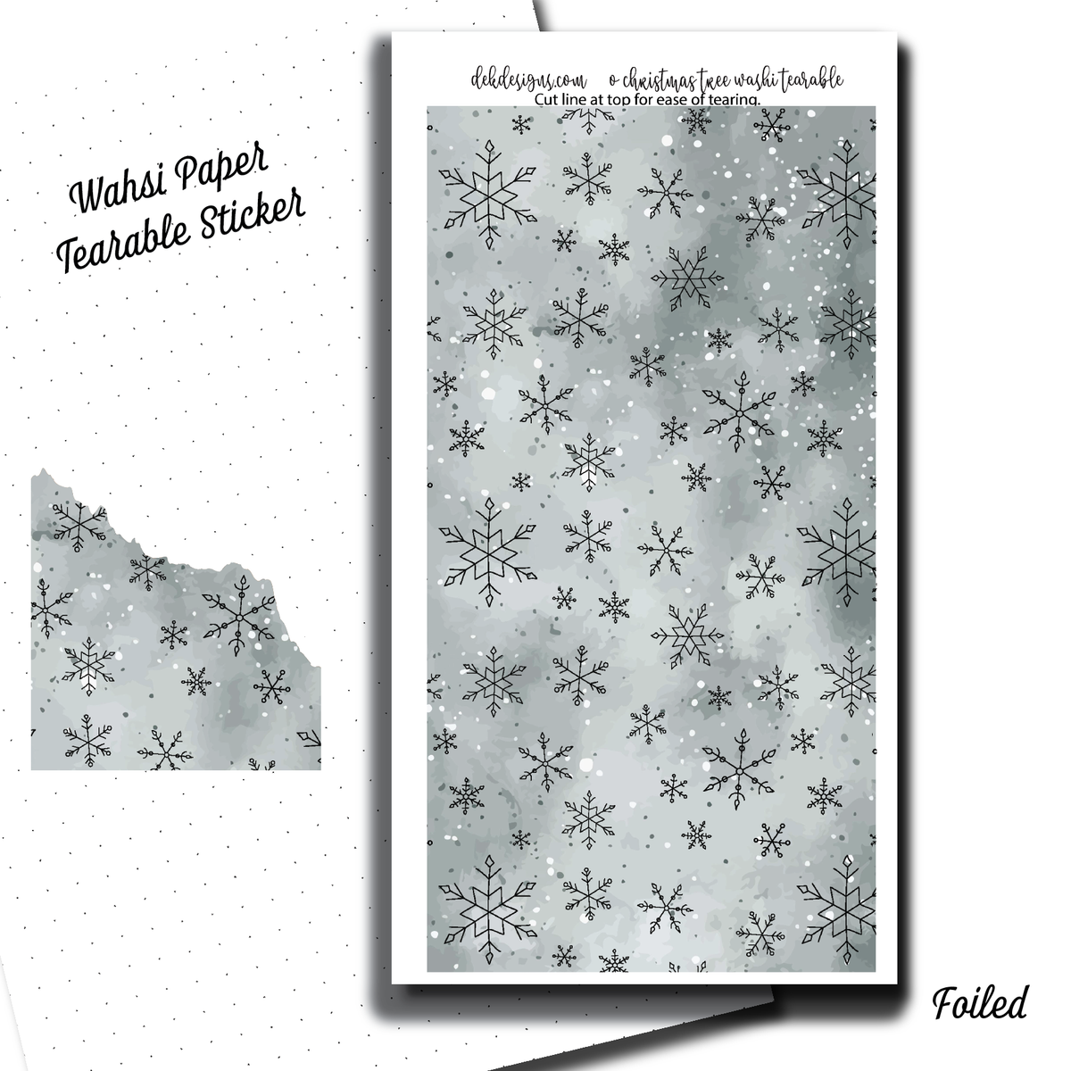 Washi Paper Stickers | DEK Designs