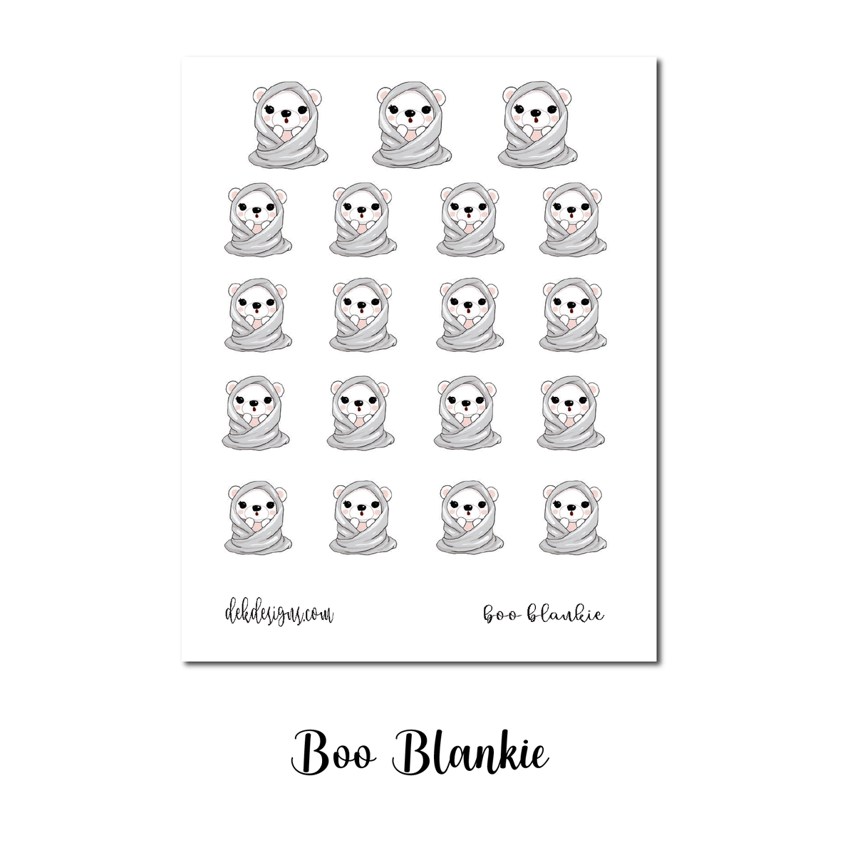 Boo Blankie | DEK Designs